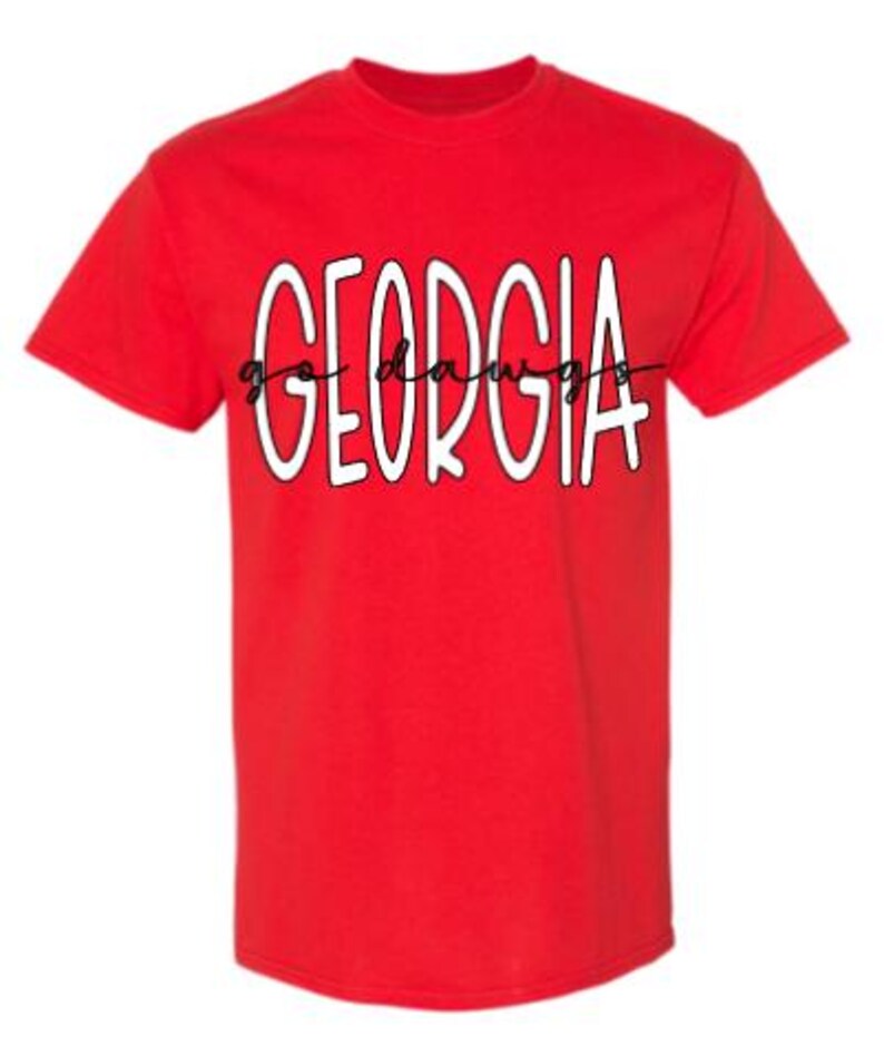 GEORGIA- Go Dawgs - Etsy