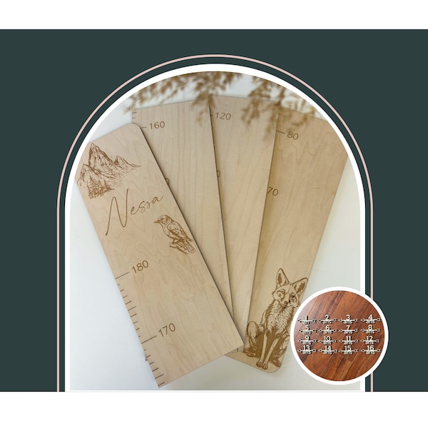 Growth Chart Ruler - Etsy