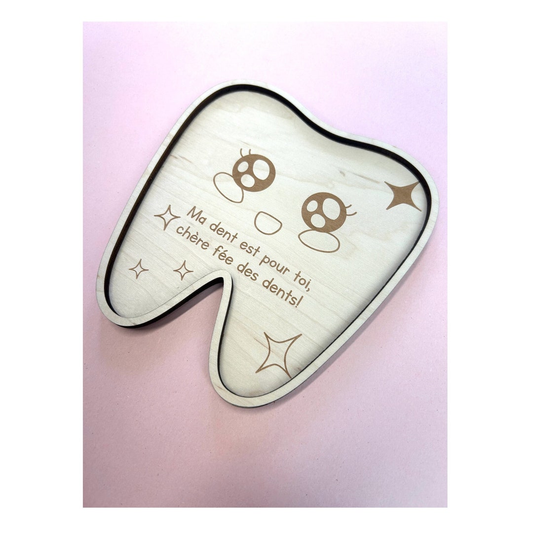 Tooth Fairy Plate - Laser-cut and Engraved - Etsy
