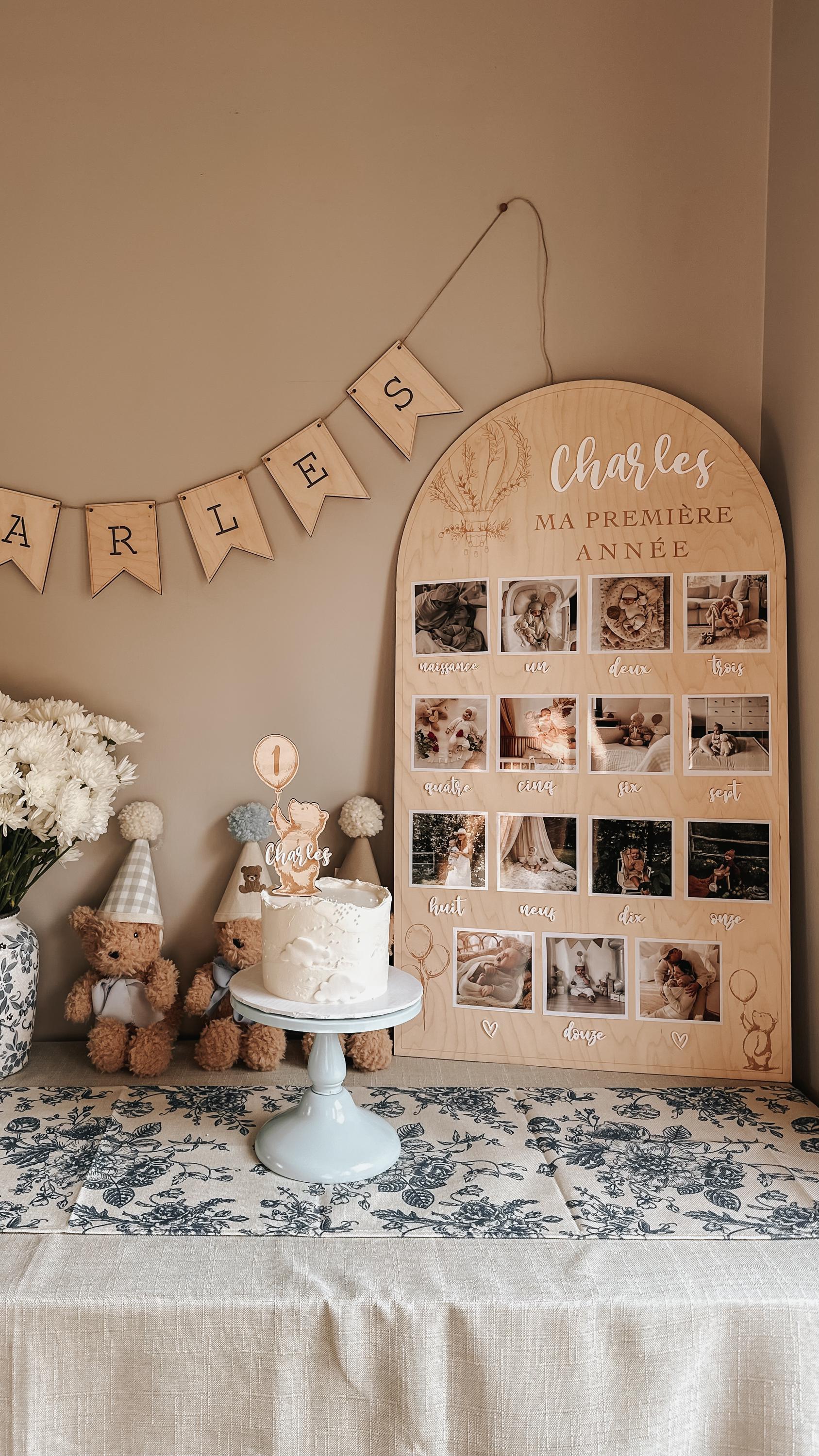 Custom Laser-cut Wood Cake Topper - Etsy