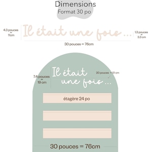 Wooden Wall Decoration 'once Upon a Time...' for Children's or Baby's ...