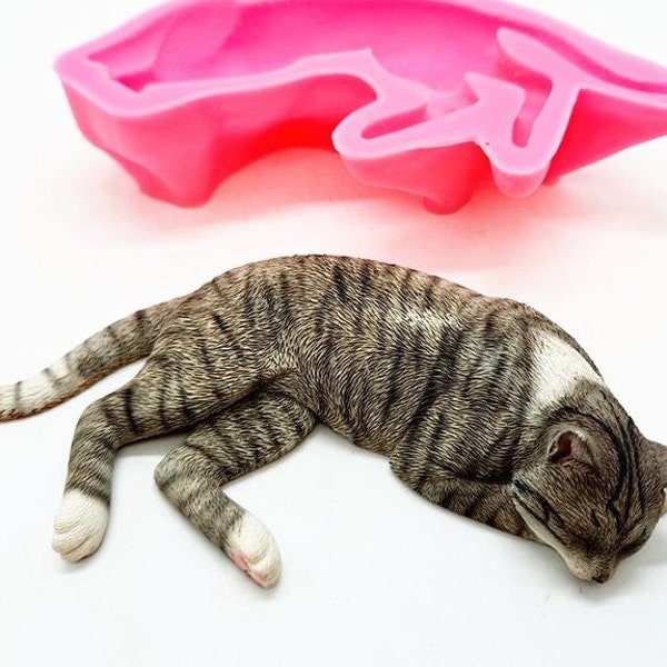 Sleeping Cats Mold - Etsy