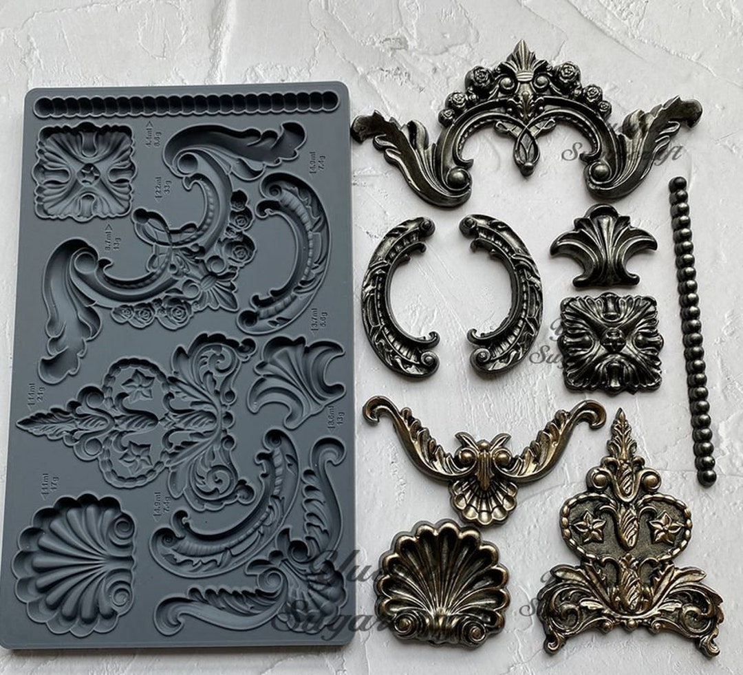 Relief Mold, Cake Mold, Chocolate Mold, Decoration Tools, Glay Mold ...