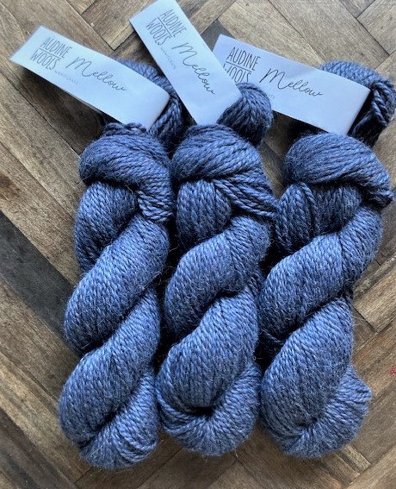 35% off Audine Wools Mellow Yarn by Knitcrate - Cordial Deep Blue ...