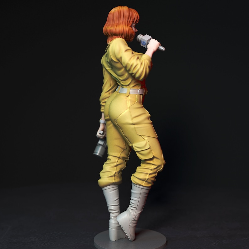 April Oneil Nsfw Nude Sfw Tmnt 3d Model Print Teenage Etsy Hong Kong