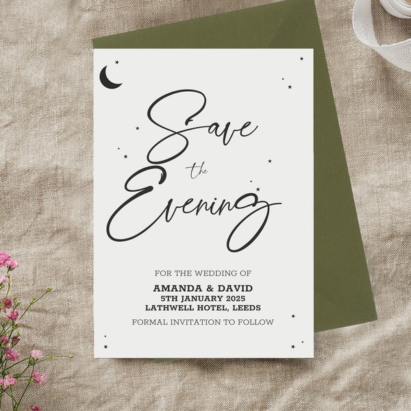 Evening Invite - Etsy UK