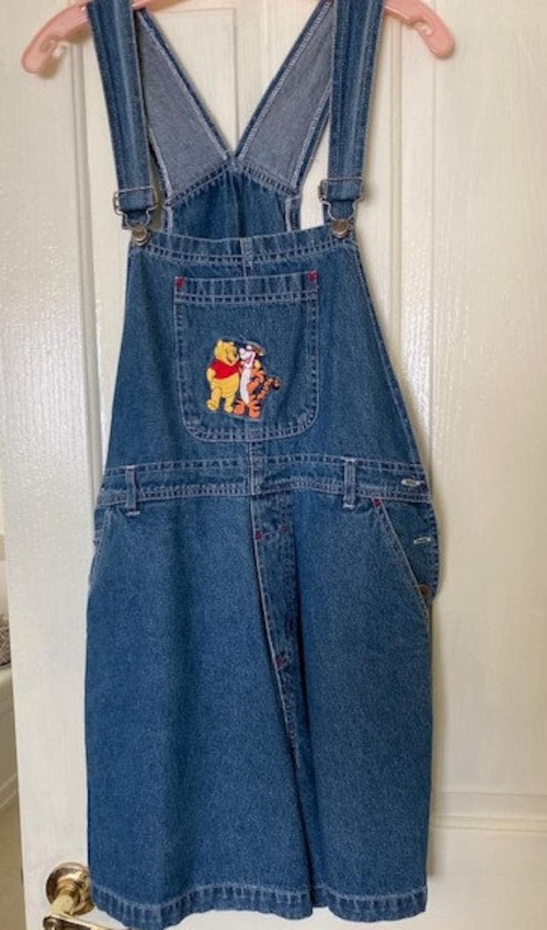 Original Disney Winnie the Pooh Short Overalls, by Jerry Leigh, Size L ...