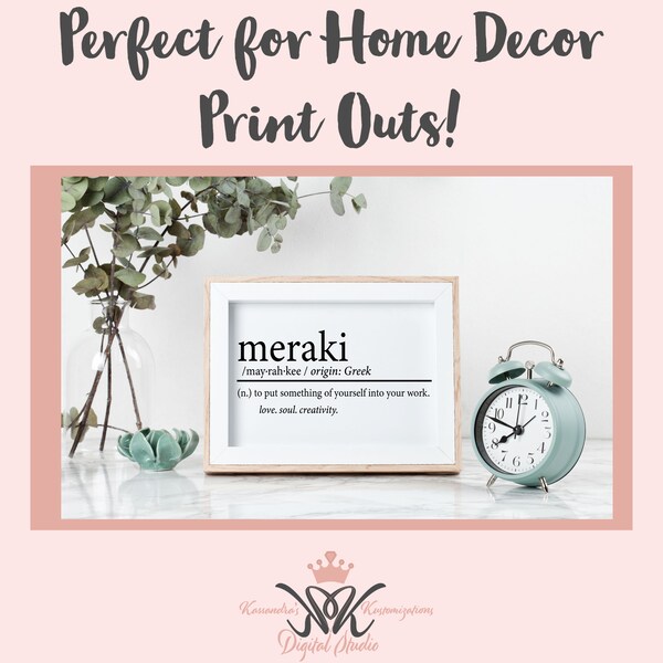 Meraki - Etsy