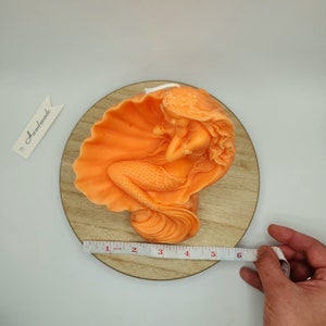 Mermaid in Shell Candle - Etsy