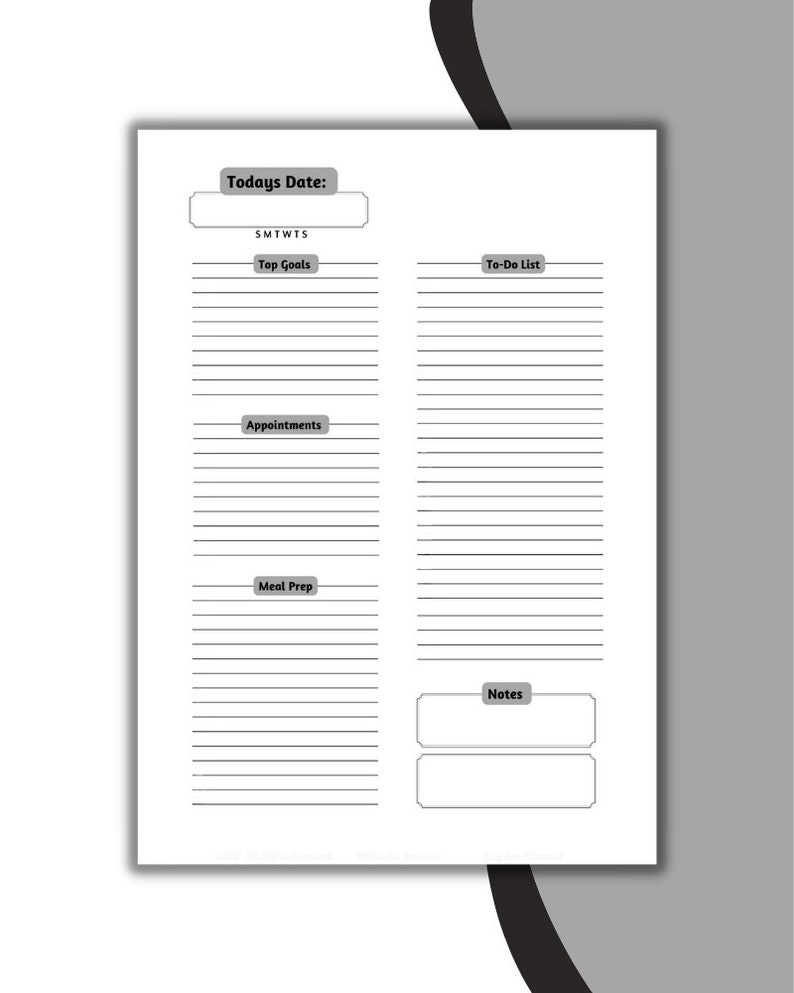 Samsung Notes To-do List Digital Planner Templates | Simplicity Planner ...