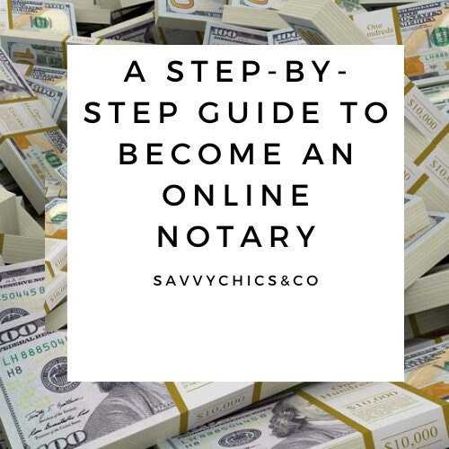 A Step-by-step Guide to Becoming an Online Notary - Etsy
