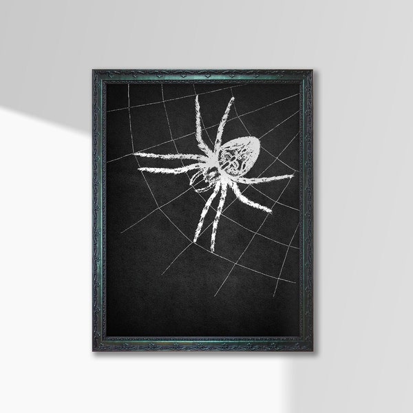Spider Picture Frame Vintage - Etsy