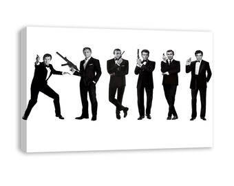 James Bond Collage | Etsy UK