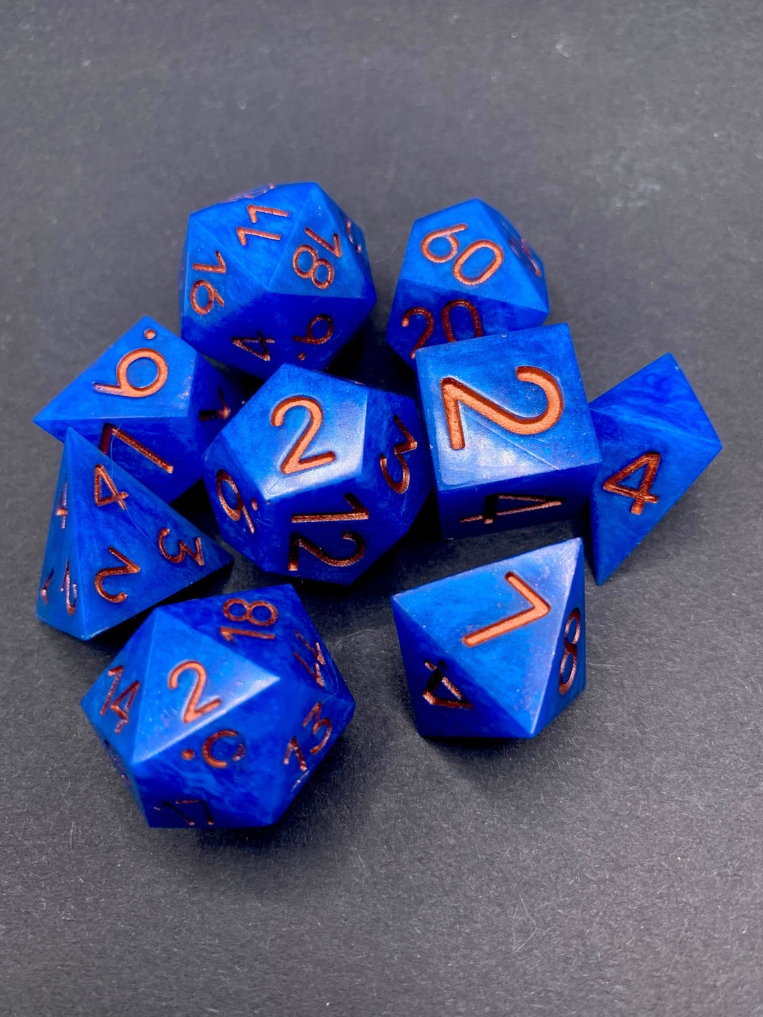 Ravenclaw Dice Set Sharp Edge Full RPG or Just 6 Sided - Etsy