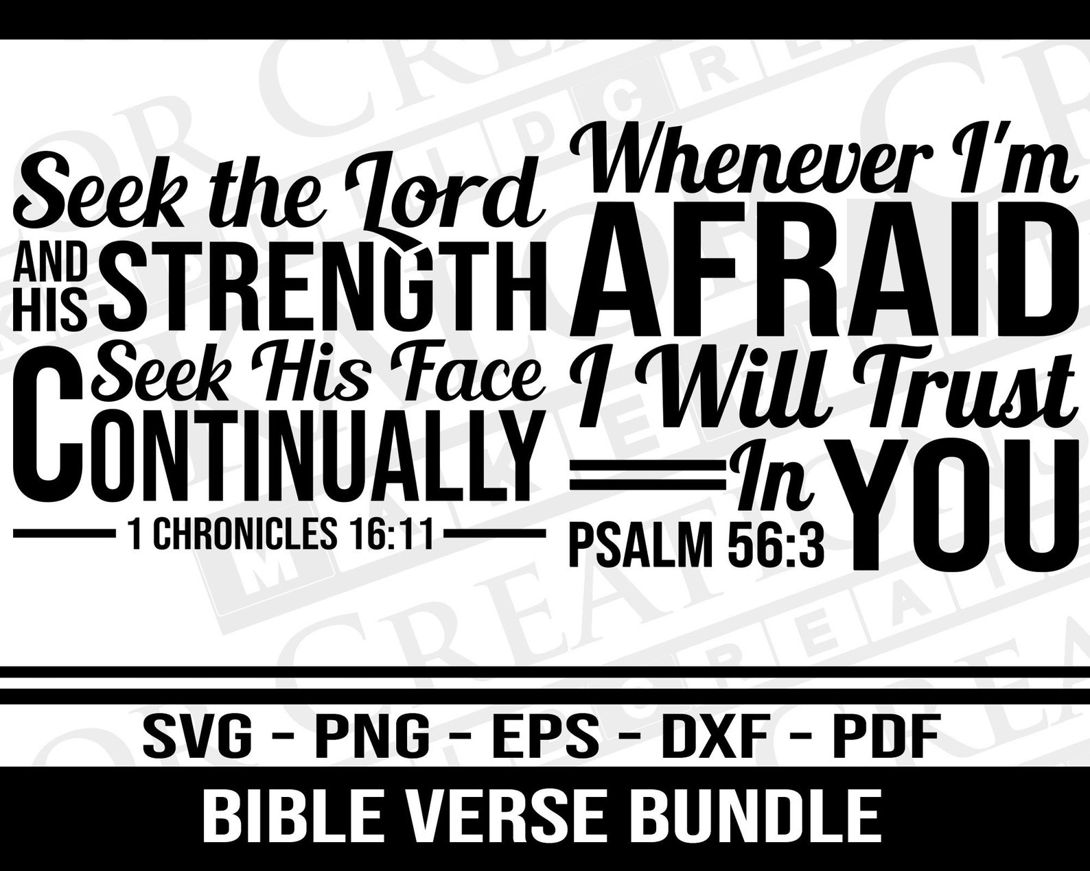Bible Verse SVG Bundle | Bible Quote SVG | Christian SVG Bundle | Faith ...