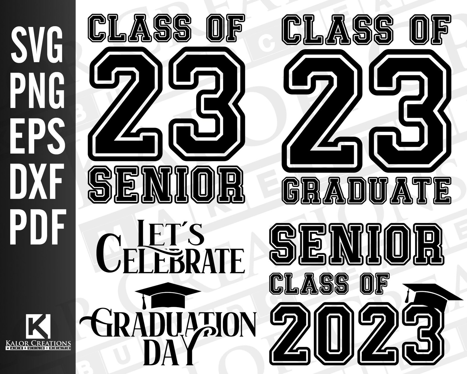 Graduation SVG Bundle, Graduation PNG, Proud Senior Svg, Senior Family ...
