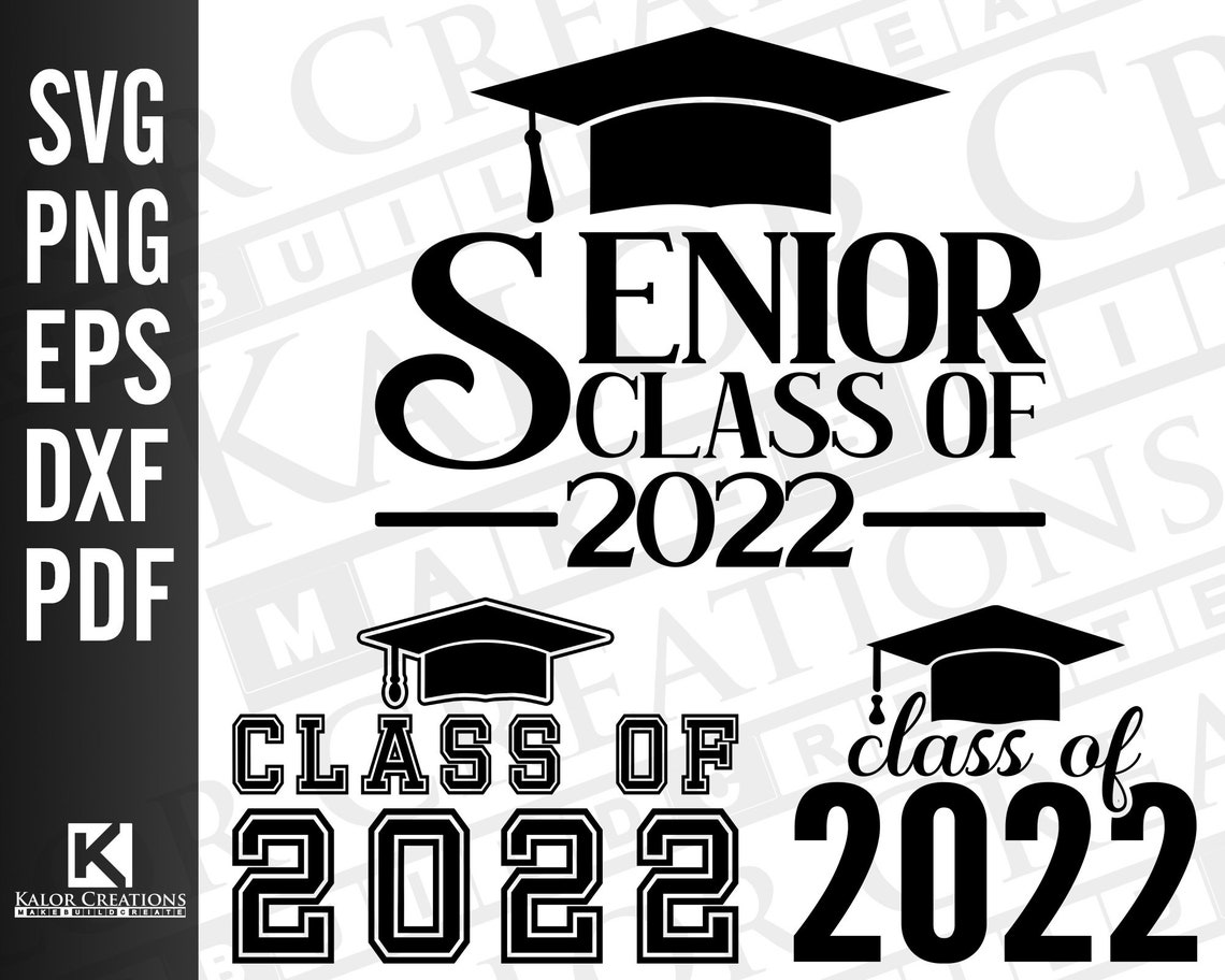 Graduation SVG Bundle Graduation PNG Proud Senior Svg - Etsy