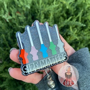 Size Matters Badge Reel, Phlebotomist Badge Reel, Medical Phlebotomy ...