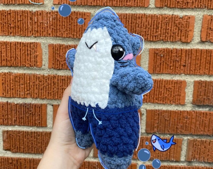 Gerald the No Sew Shark - Etsy