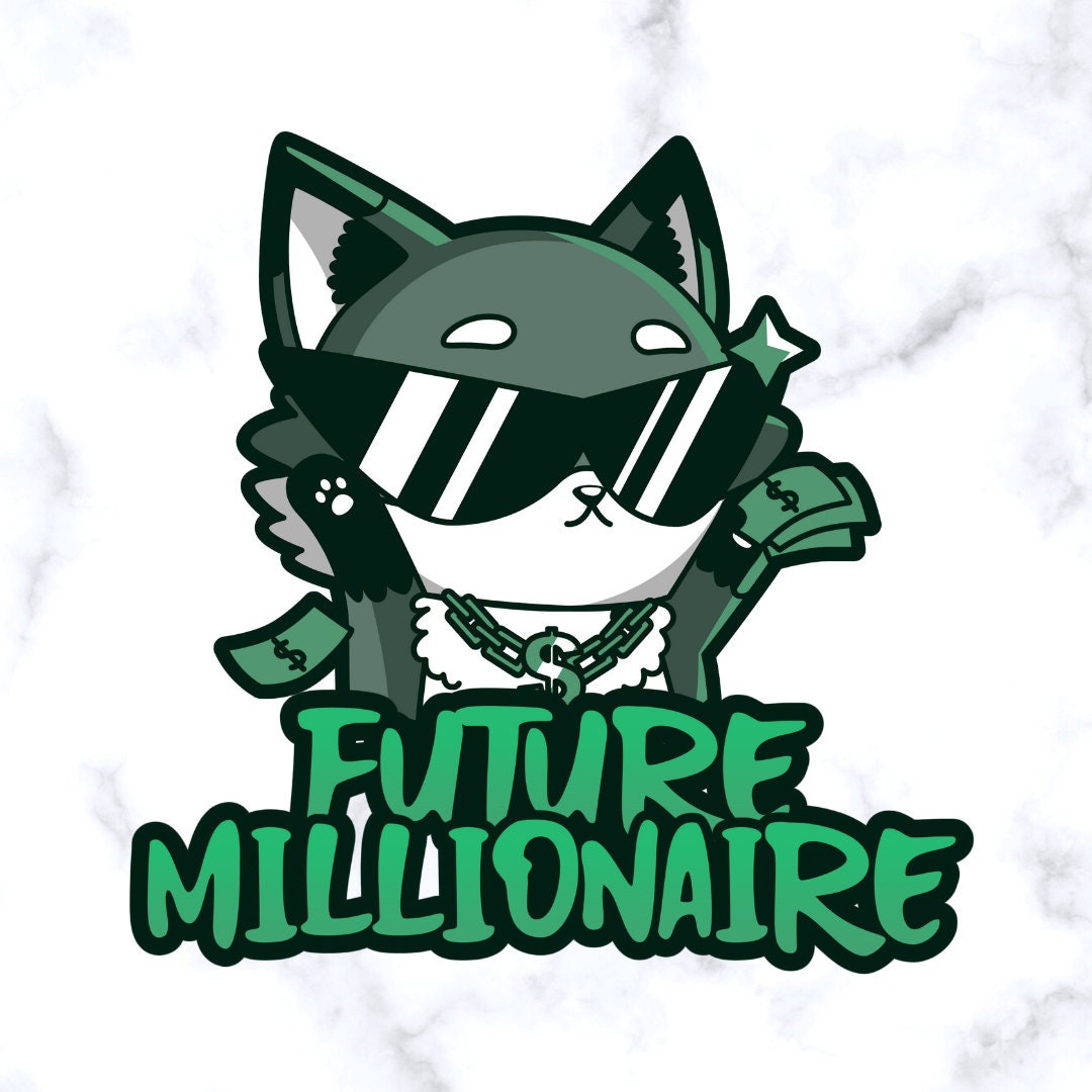 Future Millionaire SVG File, Future Millionaire Png File, Money Digital ...