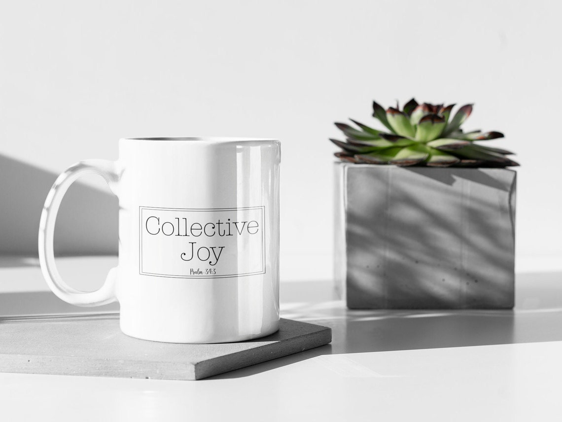 Collective Joy SVG File, Psalm 34:3 PNG File, Christian Digital Bundle ...