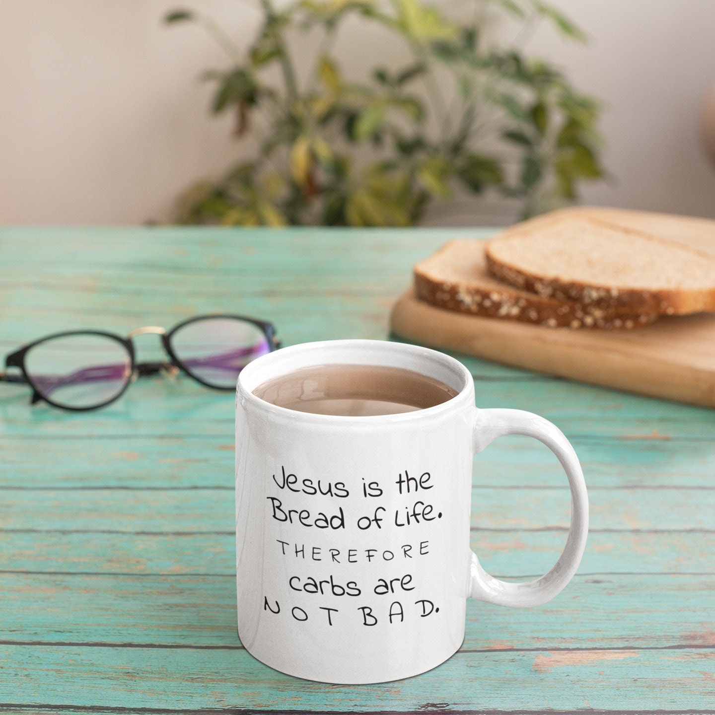 Jesus is the Bread of Life SVG File, Carbs Are Not Bad SVG File ...