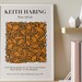 Keith Haring Party of Life Poster, Keith Haring Art Exhibition Poster ...