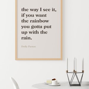 Dolly Parton Quotes Poster, Dolly Parton Poster, Dolly Parton Print ...