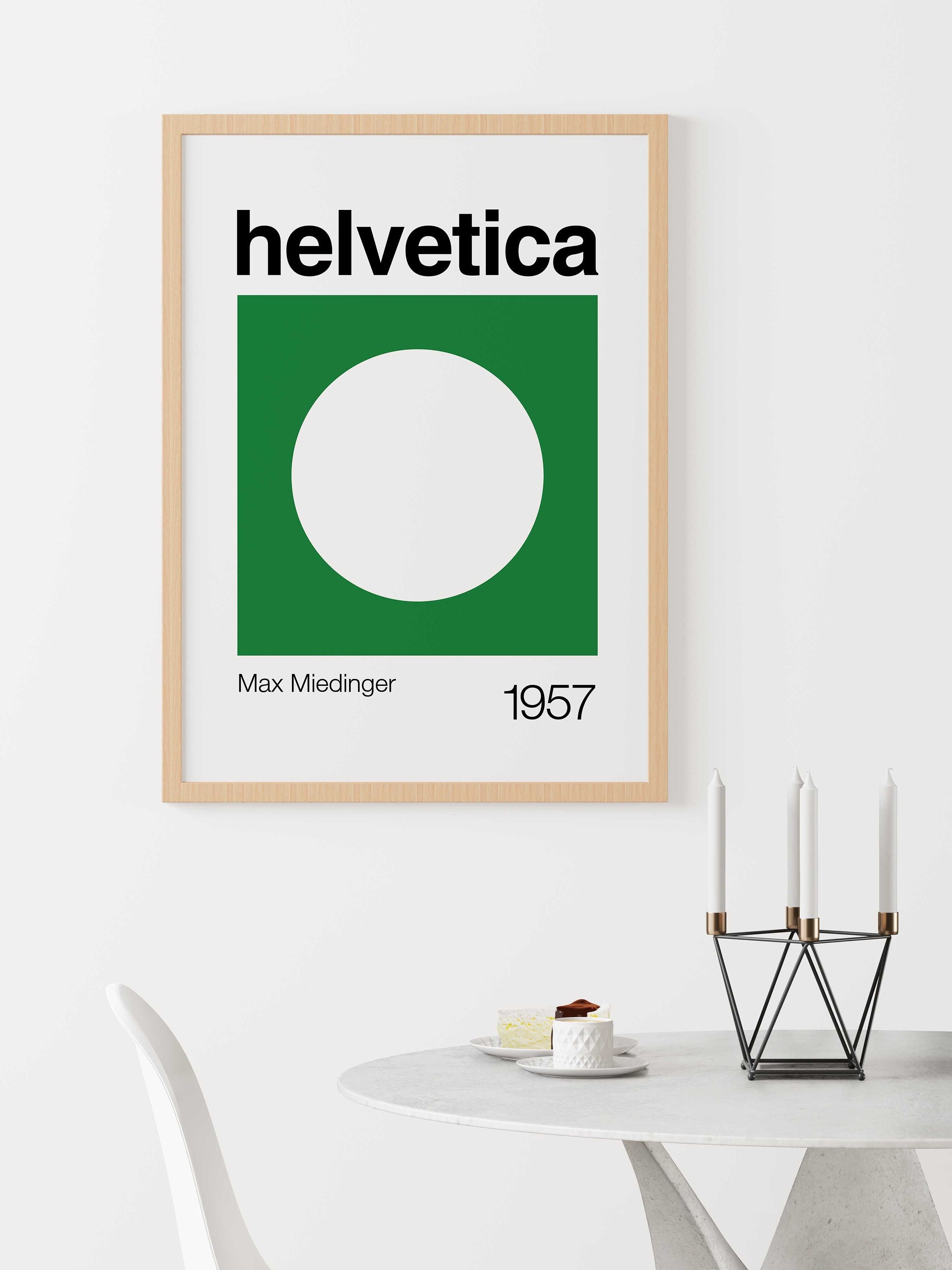Helvetica Font Poster, , Graphic Design, Helvetica Typography Poster ...