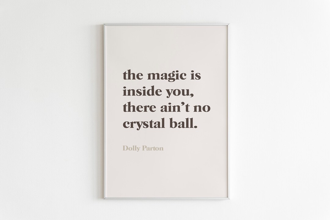 Dolly Parton Quote Poster, Dolly Parton Poster, Vintage Aesthetic ...