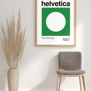Helvetica Font Poster, , Graphic Design, Helvetica Typography Poster ...