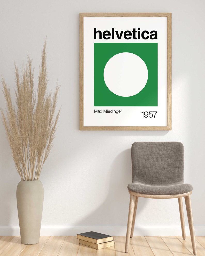 Helvetica Font Poster, , Graphic Design, Helvetica Typography Poster ...