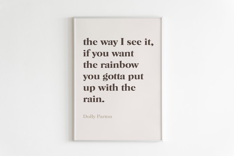 Dolly Parton Quotes Poster, Dolly Parton Poster, Dolly Parton Print ...