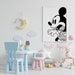 Mickey Mouse Poster, Mickey Mouse Print, Kids Room Wall Art, Nursery ...