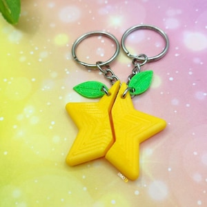 Best Friend Gift, Cute Keychain, Star Keychain, Matching, BFF ...