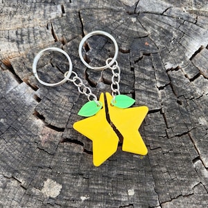 Best Friend Gift, Cute Keychain, Star Keychain, Matching, BFF ...