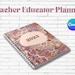 Teacher Educator Planner Template | First Nations Aboriginal Indigenous ...