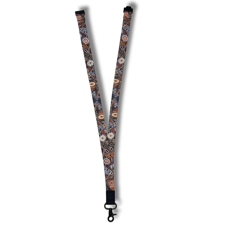 Aboriginal Art Lanyard My Country Deluxe Teacher Lanyard Educator ...