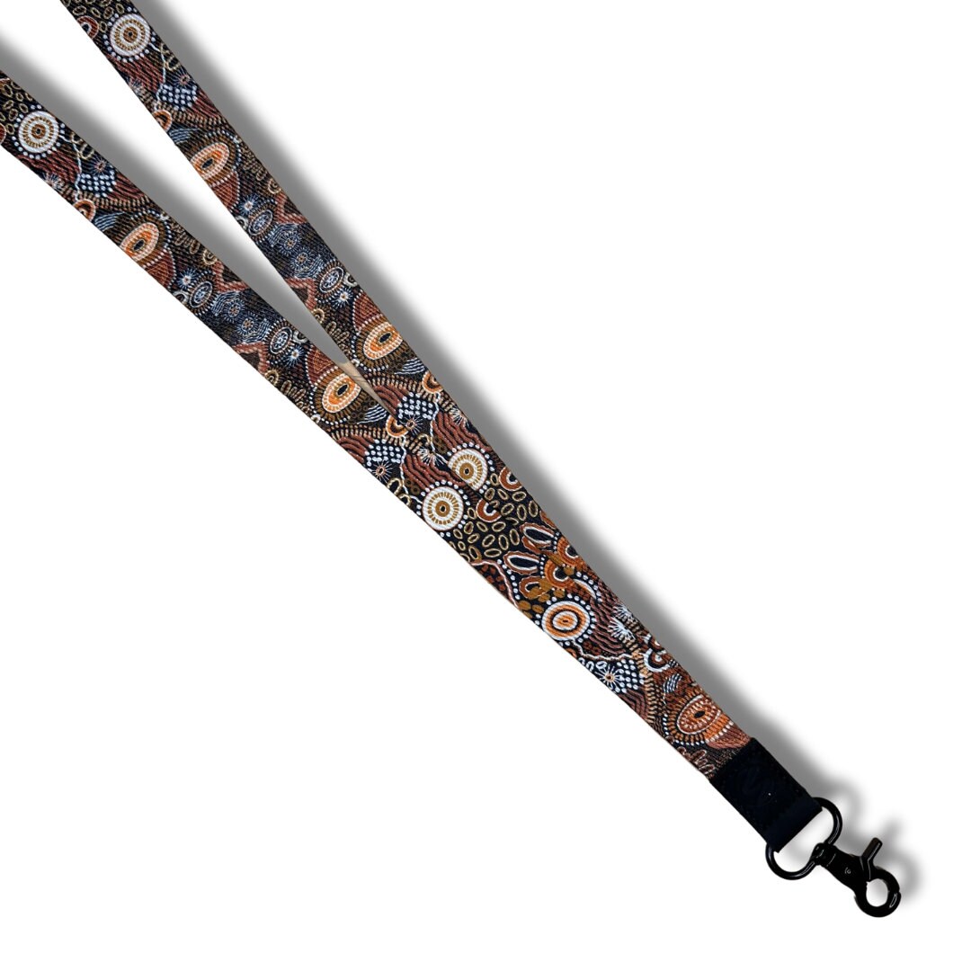 Aboriginal Art Lanyard My Country Deluxe Teacher Lanyard Educator ...