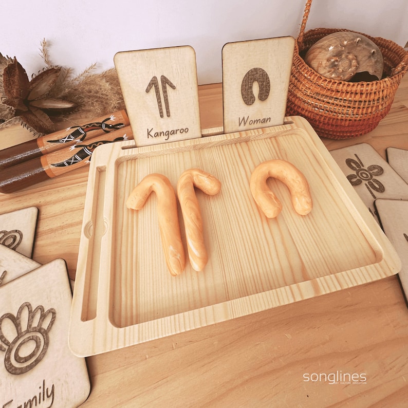 Montessori Wooden Sensory Writing Tray: Alphabet Number Writing Tray - Etsy