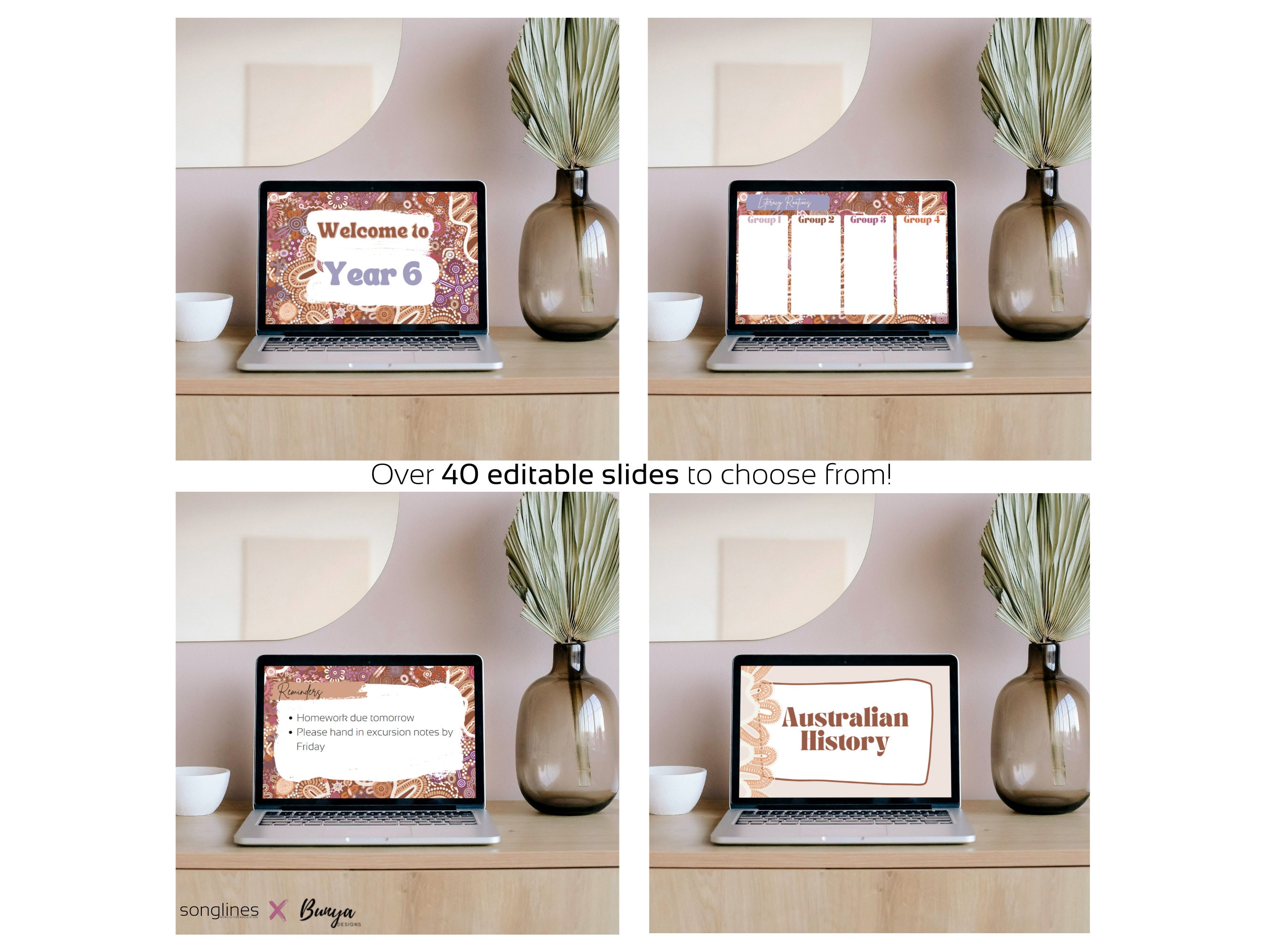 Slides Templates | Country in Colour Ngurra | Indigenous Art ...