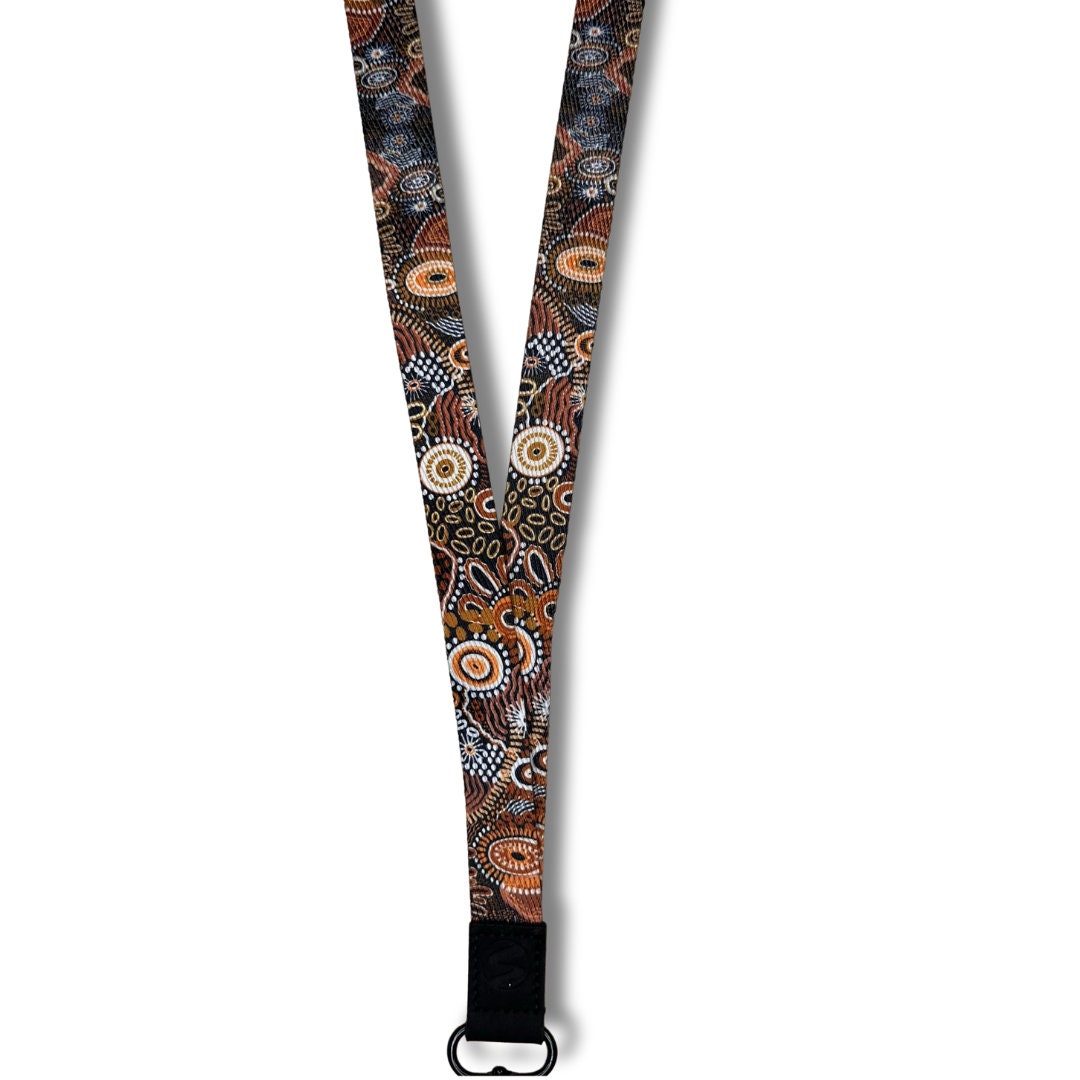 Aboriginal Art Lanyard My Country Deluxe Teacher Lanyard Educator ...