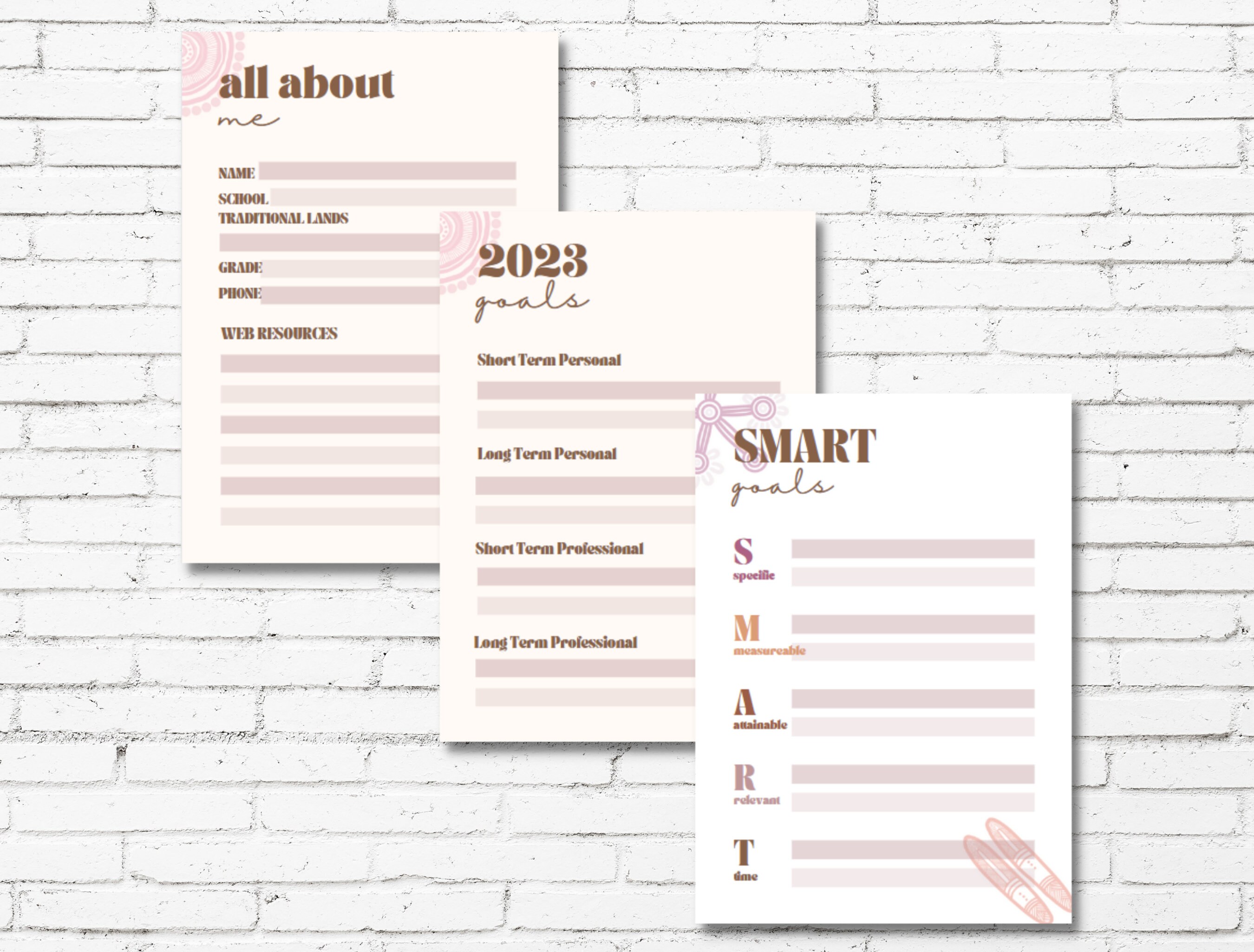 Teacher Educator Planner Template First Nations Aboriginal Indigenous ...