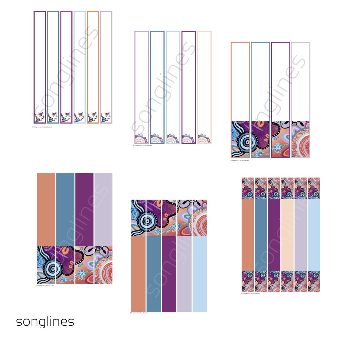 Aboriginal Folder Covers & Spines | Canva Template | Teacher Educator ...