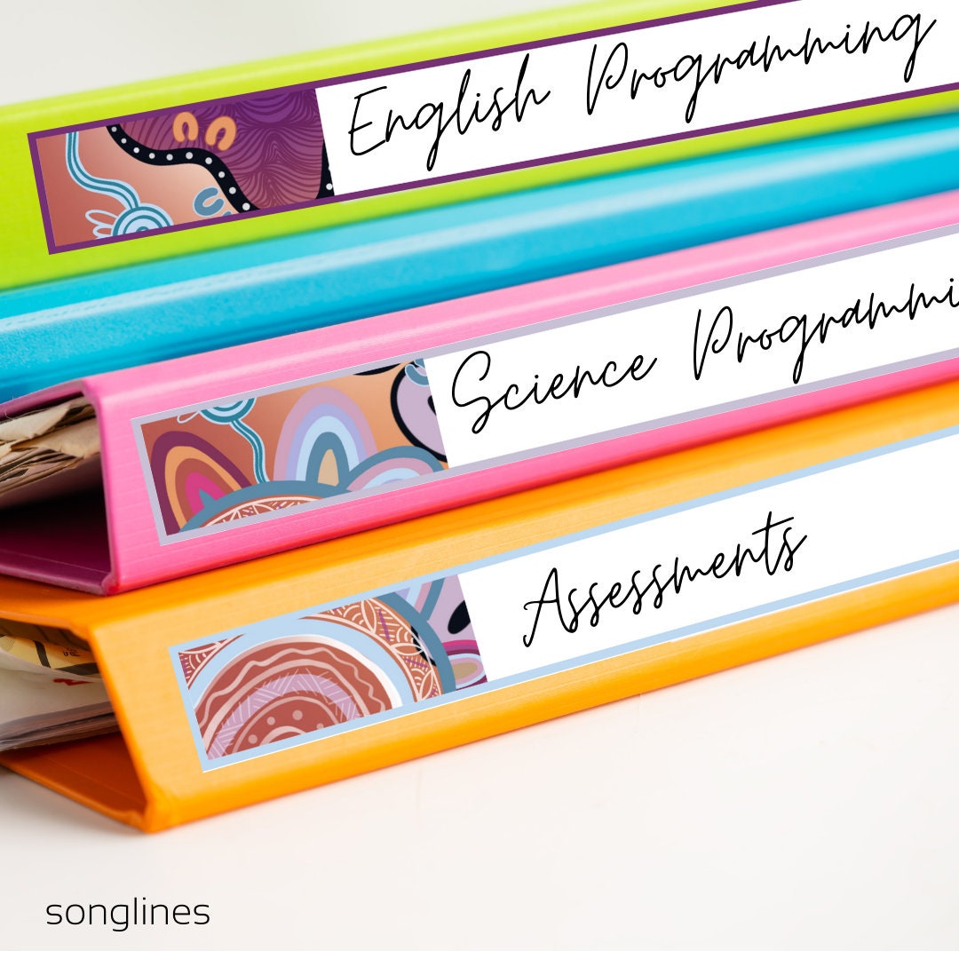 Aboriginal Folder Covers & Spines | PPT | Teacher Educator ...