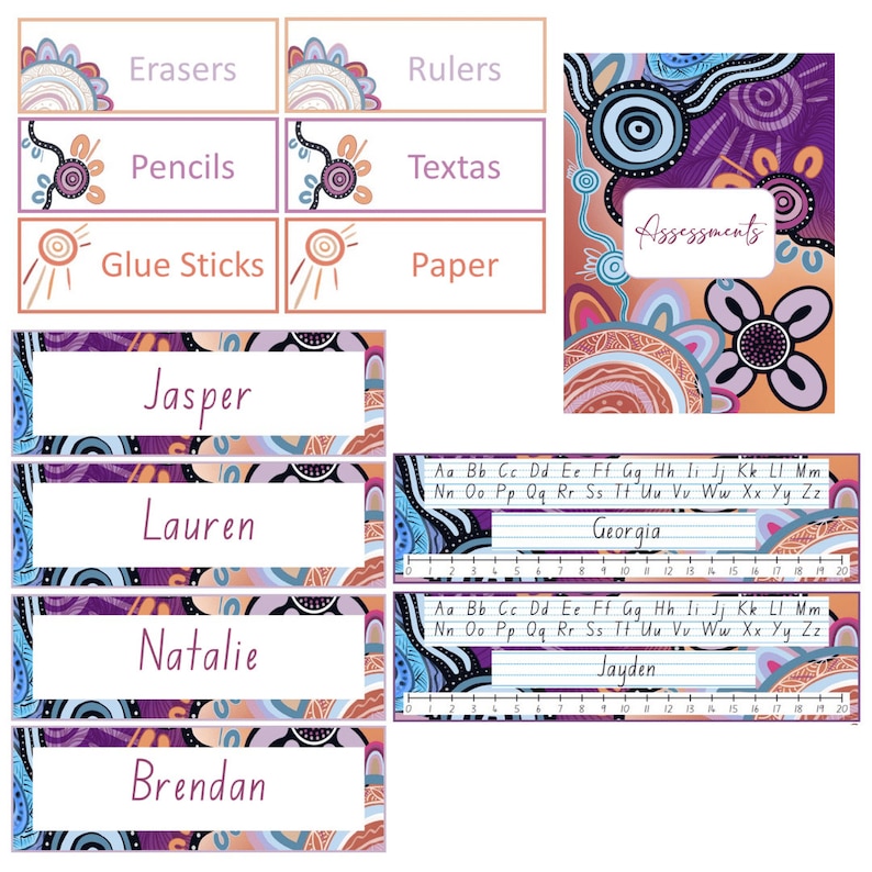 Classroom Decor Bundle | Aboriginal Indigenous Art Educational ...