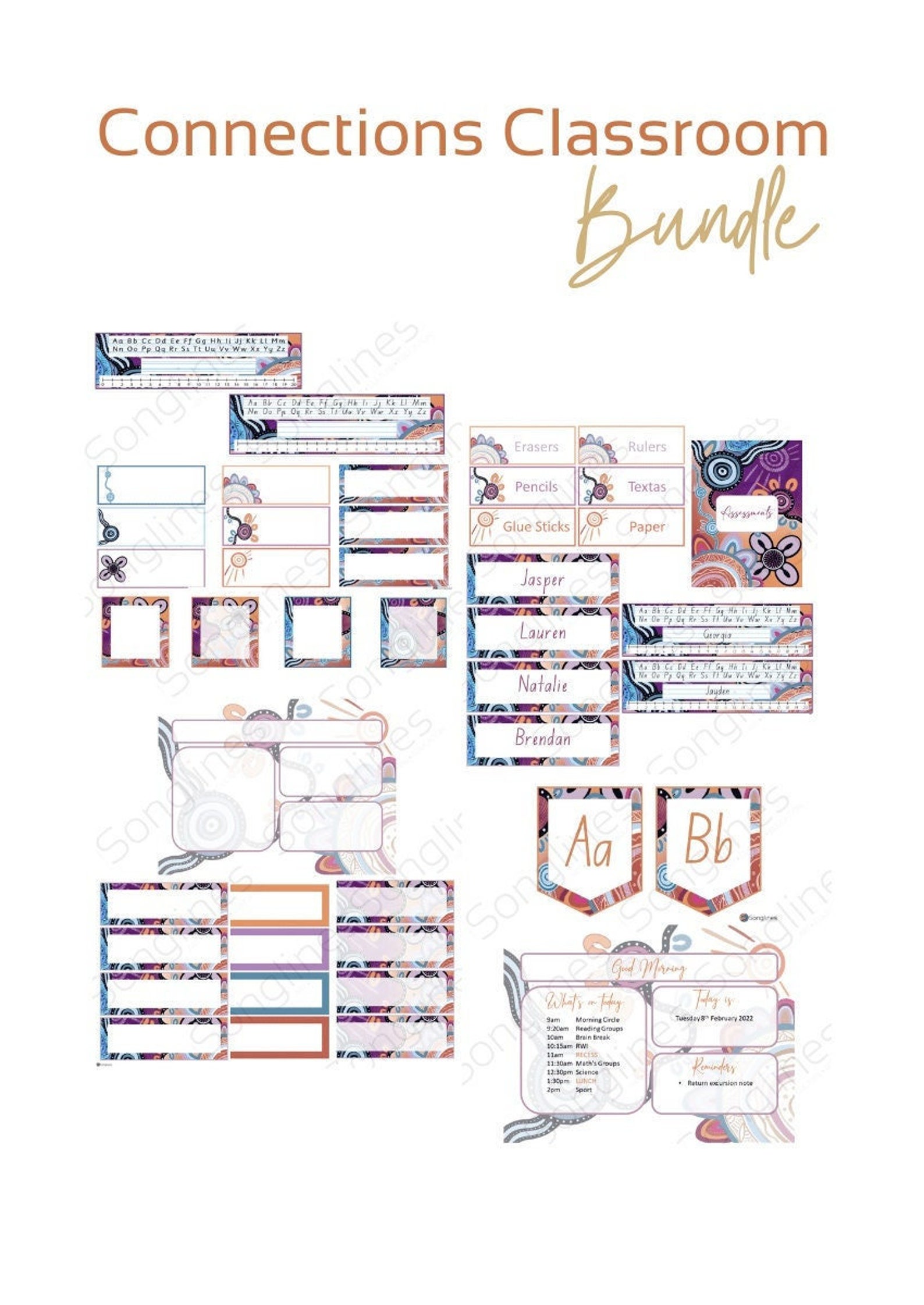 Classroom Decor Bundle | Aboriginal Indigenous Art Educational ...