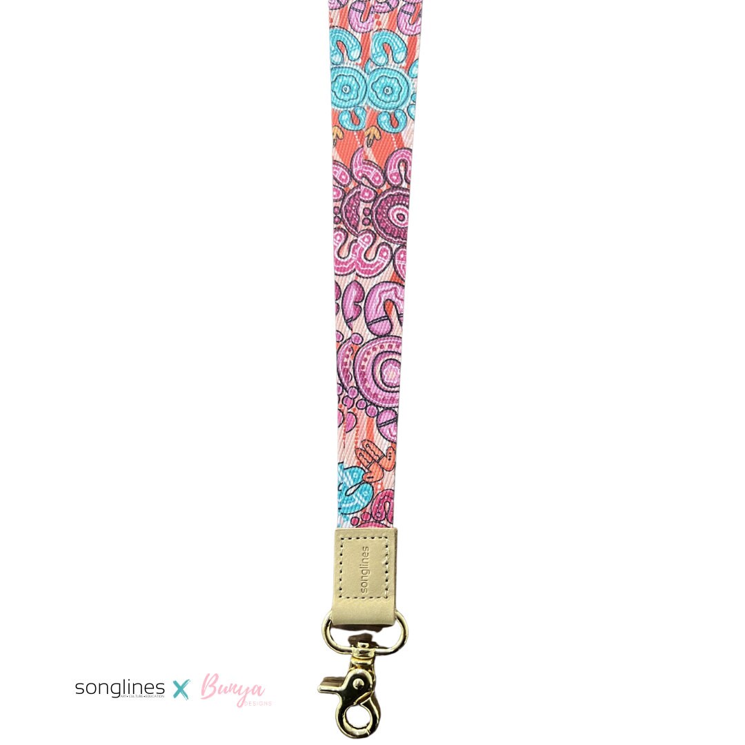 Aboriginal Art Lanyard | Children Growing Strong | Deluxe Teacher ...