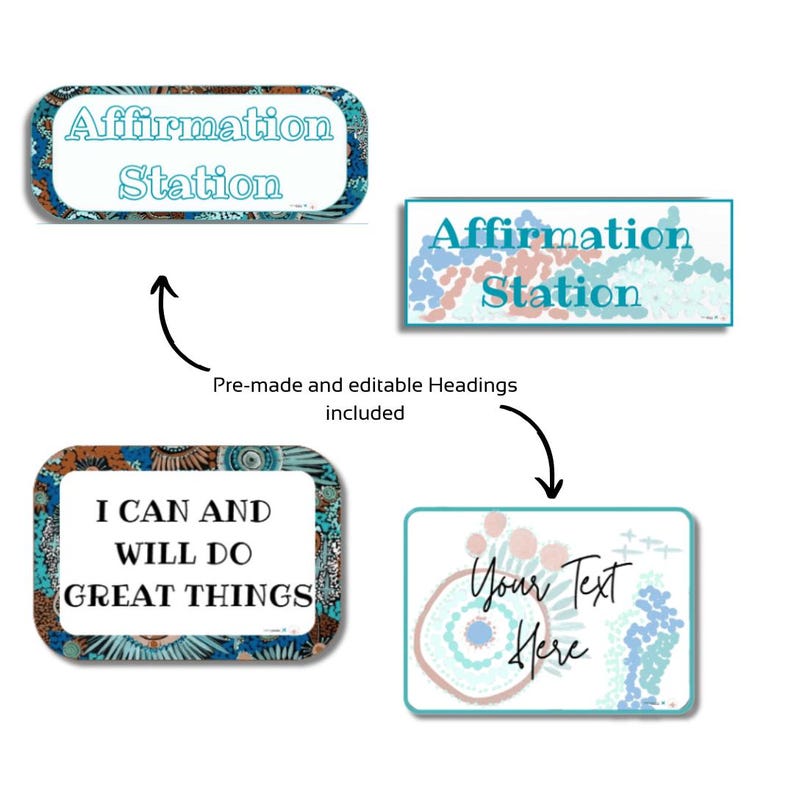 Aboriginal Classroom Affirmation Station | Kalkatungu Country ...