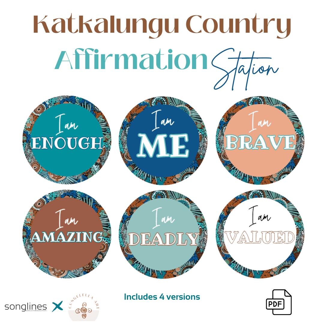 Aboriginal Classroom Affirmation Station | Kalkatungu Country ...